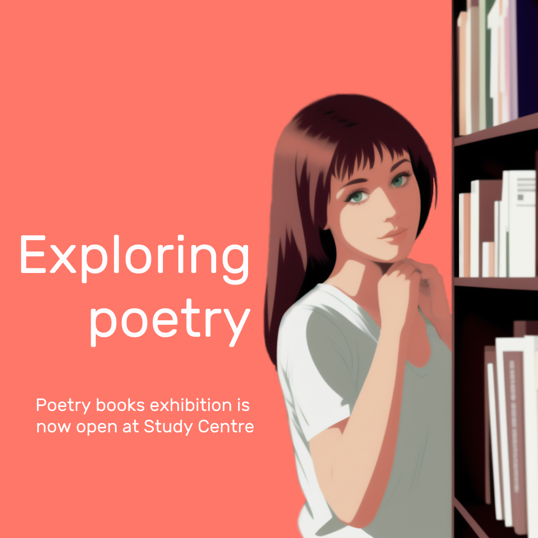 Exploring poetry — Tallinna Ülikooli Akadeemiline Raamatukogu